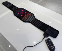 China FIR Electric Heating Waist Belt with PEMF Therapy - 80W Power, 128x24cm Size, 1-30Hz Frequency for Health Care for sale