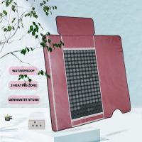 China Home 3 Zone Infrared Sauna Blanket 25-80°C with 180 Bian Stones and 60 Minute Timer for Body Relaxation for sale
