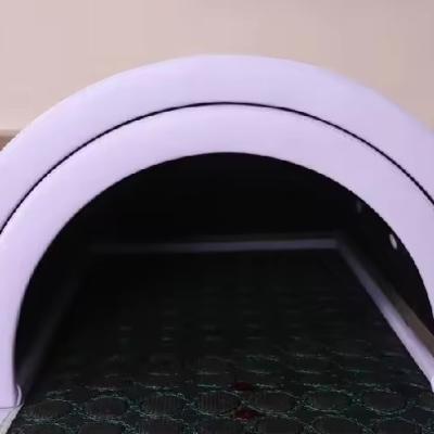 China 3 Zone Far Infrared Sauna Dome with Tourmaline Germanium Stone - 25-90°C Temperature Range, 60 Min Timer for Home Spa for sale