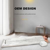 China Far Infrared Sauna Blanket 3 Zone Heating 25-80C Adjustable Whole Body Detox Weight Loss for sale