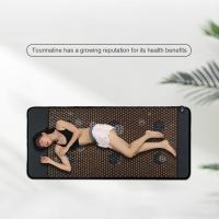 China 1150pcs Magnet Stones Infrared PEMF Mat 190x80cm 4 Coils Heating Spa Salon for sale