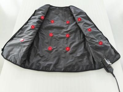 China 12pcs 660nm Red Light Far Infrared Sauna Waistcoat for Home and Commercial Use for sale
