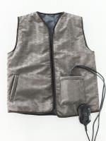 China Far Infrared Photon Light Waistcoat 12pcs 660nm Red Lights Carbon Fiber Heating for Muscle Recovery for sale