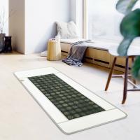 China 170x70cm PU Leather Carbon Fiber Heating Jade Mat 200W Far Infrared for Sleep for sale