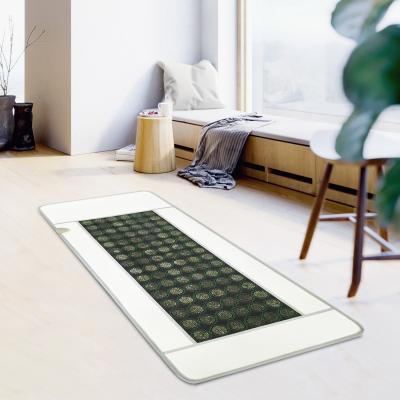 China 170x70cm PU Leather Carbon Fiber Heating Jade Mat 200W Far Infrared for Sleep for sale