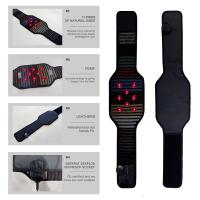 China Low EMF Carbon Fiber PEMF Heating Belt 80W S-131 Model for Body and Waist Applications for sale
