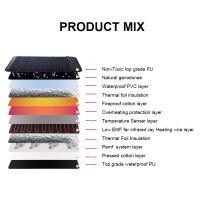 China 110V 240V PEMF Sauna Mattress with 1 Heating Zone for Cellular Repair Support 190x80cm for sale