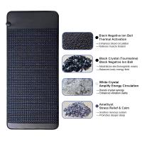 China Custom Blue Polka Dot PEMF Magnetic Therapy Mattress 190x80cm for Muscle Fatigue Relief for sale