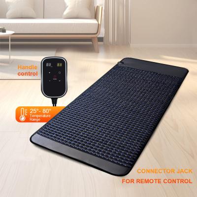 China PEMF Magnetic Therapy Mattress 190x80cm with Crystals and Negative Ion Balls for Body Relief for sale