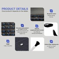 China PEMF Magnetic Therapy Mattress 190x80cm with Crystals and Negative Ion Balls for Body Relief for sale