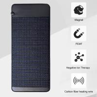 China PEMF Magnetic Therapy Mattress 190x80cm with Crystals and Negative Ion Balls for Body Relief for sale
