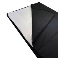 China Black or White Insert 180*110cm 100% Cotton Soft Sauna Blanket Towel for sale