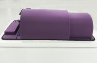 China Purple Germanium Stone Light Therapy Sauna Pod with 24 Photon Lights, 1200W Power, 25-90°C Temperature Range for sale
