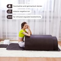 China 180pcs Tourmaline Germanium Stones Far Infrared Sauna Dome with Heating Mat for Blood Circulation for sale