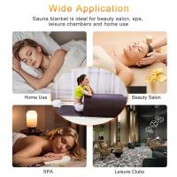 China 180pcs Tourmaline Germanium Stones Far Infrared Sauna Dome with Heating Mat for Blood Circulation for sale