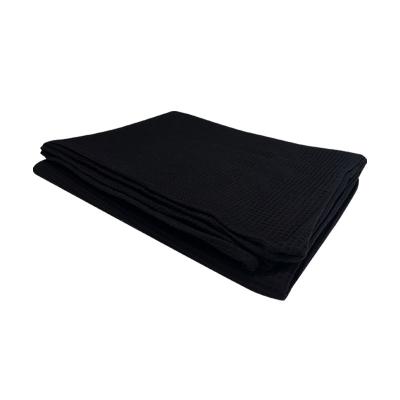 China 180x100cm Quick-Dry Sauna Blanket 100% Cotton Waffle Towel with 1 Year Warranty for sale