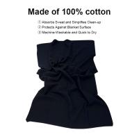 China 180x100cm Quick-Dry Sauna Blanket 100% Cotton Waffle Towel with 1 Year Warranty for sale