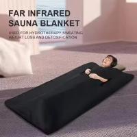 China Far Infrared Sauna Blanket 600W 180x180cm for Weight Loss Skin Tightening Home Spa for sale