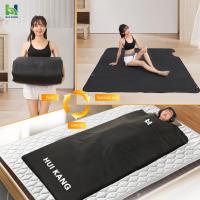 China Huikang 600W Portable Far Infrared Sauna Blanket 180x180cm Home Use Skin Tightening Anti-Puffiness for sale