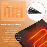 China Huikang 600W Portable Far Infrared Sauna Blanket 180x180cm Home Use Skin Tightening Anti-Puffiness for sale