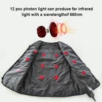 China Fitkang Far Infrared Sauna Vest 12PCS 660nm Photon Lights 1 Heating Zone 25-80°C Full Body Relaxation for sale
