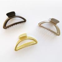 China Alloy Hair Claw Clip 9cm 4 Inch Large Gold Claw for Long Hair Women Fashion for sale