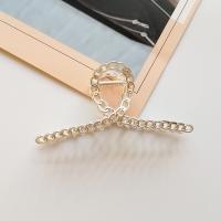 China Large Metal Butterfly Hair Claw Clip Gold Fashion Adult Grab Clip 11.5x4x5cm for sale