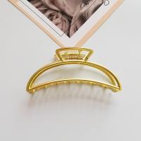 China Alloy Metal Gold Hair Claw Clip 11x5x4cm Fashion Hair Accessories for Women for sale