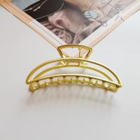 China Alloy Metal Gold Hair Claw Clip 11x5x4cm Fashion Hair Accessories for Women for sale