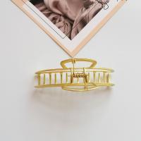 China Alloy Metal Gold Hair Claw Clip 11x5x4cm Fashion Hair Accessories for Women for sale