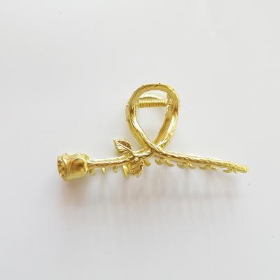 China Fashion Alloy Hair Claw Clip for Women Large 11.5cm Metal Hair Claws for sale