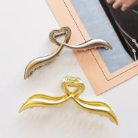 China Matte Black Large Shark Hair Claw Clip 11.5cm Alloy Metal Hair Claw for Women 36g for sale
