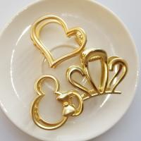 China Decorative Alloy Hair Claw Clip Set 4.5cm for Thick Curly Hair Geometric Design for sale