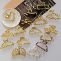 China Rose Gold Metal Hair Claw Clip for Thick Hair 5cm 6cm 7cm Wholesale for sale