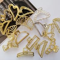China Rose Gold Metal Hair Claw Clip for Thick Hair 5cm 6cm 7cm Wholesale for sale
