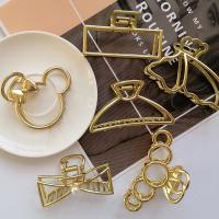 China Rose Gold Metal Hair Claw Clip for Thick Hair 5cm 6cm 7cm Wholesale for sale