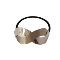 China Elastic Hair Ties Iron Alloy 5.5x2.5cm 10.5g Fashion Hair Bands for Women Girls for sale