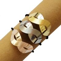 China Elastic Hair Ties Iron Alloy 5.5x2.5cm 10.5g Fashion Hair Bands for Women Girls for sale