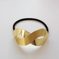 China Elastic Hair Ties Iron Alloy 5.5x2.5cm 10.5g Fashion Hair Bands for Women Girls for sale