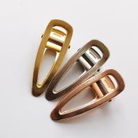 China Silver Gold Plated Duckbill Hair Clips 6x2cm Wedding Hair Accessories Pins for sale