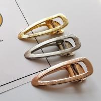 China Silver Gold Plated Duckbill Hair Clips 6x2cm Wedding Hair Accessories Pins for sale