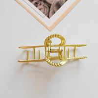 China Wholesale Large Metal Hair Claw Clips 11x4x6cm Non Slip Alloy Barrette for Women for sale