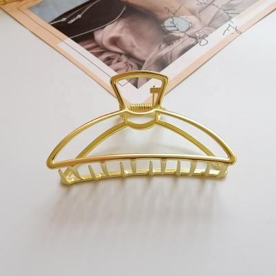 China Korean Fashion Metal Hair Claw Clip 10cm Alloy Hair Holder for Women Thick Hair for sale