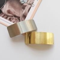 China Metal Spring Hair Clips Rectangle Bobby Pin 8x3cm Electroplated Alloy Hair Accessories for sale