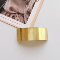 China Metal Spring Hair Clips Rectangle Bobby Pin 8x3cm Electroplated Alloy Hair Accessories for sale
