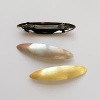 China Gold Metal Geometric Hair Clip Spring Pin for Women 10.5x1.5cm Durable Alloy for sale