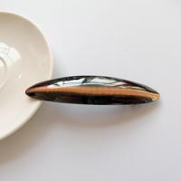 China Gold Metal Geometric Hair Clip Spring Pin for Women 10.5x1.5cm Durable Alloy for sale