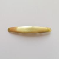 China Gold Metal Geometric Hair Clip Spring Pin for Women 10.5x1.5cm Durable Alloy for sale
