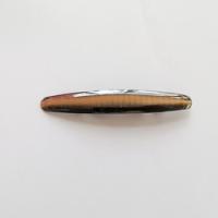 China Gold Metal Geometric Hair Clip Spring Pin for Women 10.5x1.5cm Durable Alloy for sale