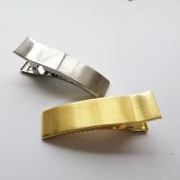 China Metal Spring Loaded Hair Clip Electroplated Hair Accessories 8.5x2.3x2.3cm for Women for sale